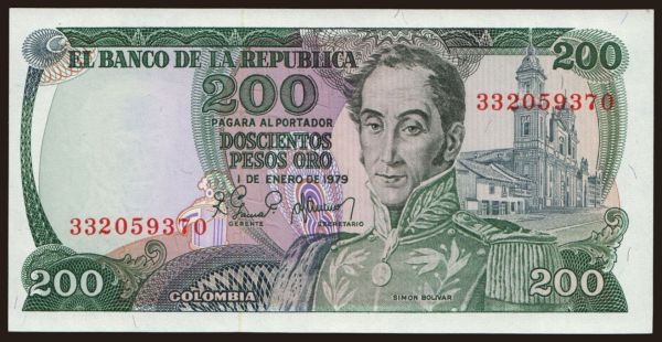 200 pesos, 1979 | notafilia-kp.com