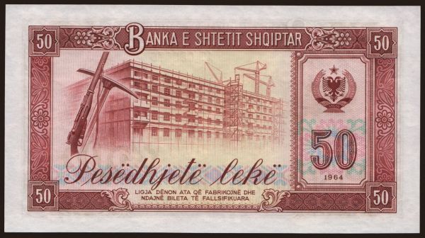 50 leke, 1964 | notafilia-kp.com
